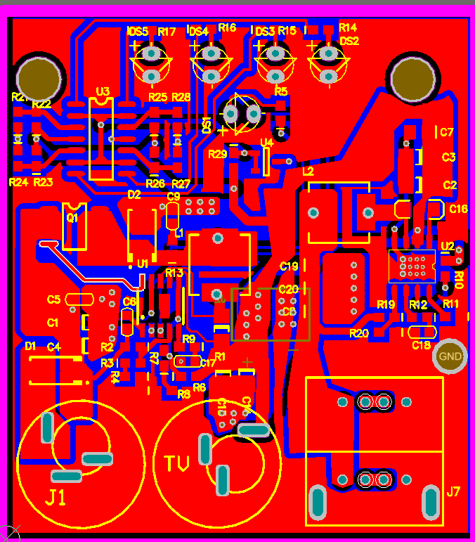 求助，我做了一块以CN3795为主的太阳能充电控制电路板-电源网