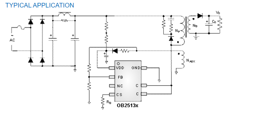 【应征入伍】（首发）OB25132，OB25133,OB25134昂宝低功率 AC/DC 充电器方案-电源网