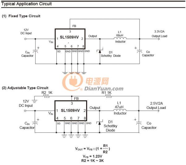 SL1509ADJ 48V 2A DC-DC降压恒压IC 替代AP1509价格更优-电源网技术论坛-电源网