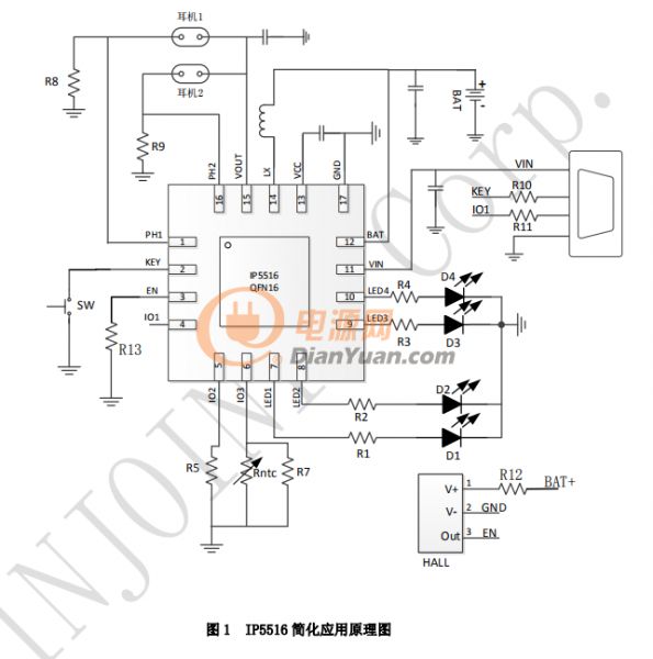 IP5516全新低功耗TWS充电仓SOC英集芯一级代理商-电源网技术论坛-电源网